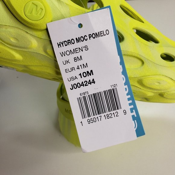 Merrell | Shoes | Merrell Womens Hydro Moc Pomelo Water Croc Shoes Size ...
